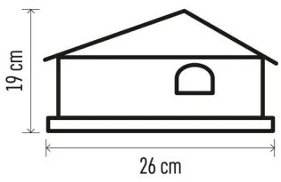 LED vánoční betlém EMOS DCWW14 ZY2101 3xAA teplá bílá s časovačem
