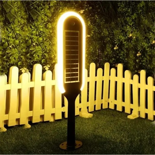 LED Solární lampa se senzorem BOLLARD LED/5W/5,5V 70 cm 3000K IP65 2000 mAh