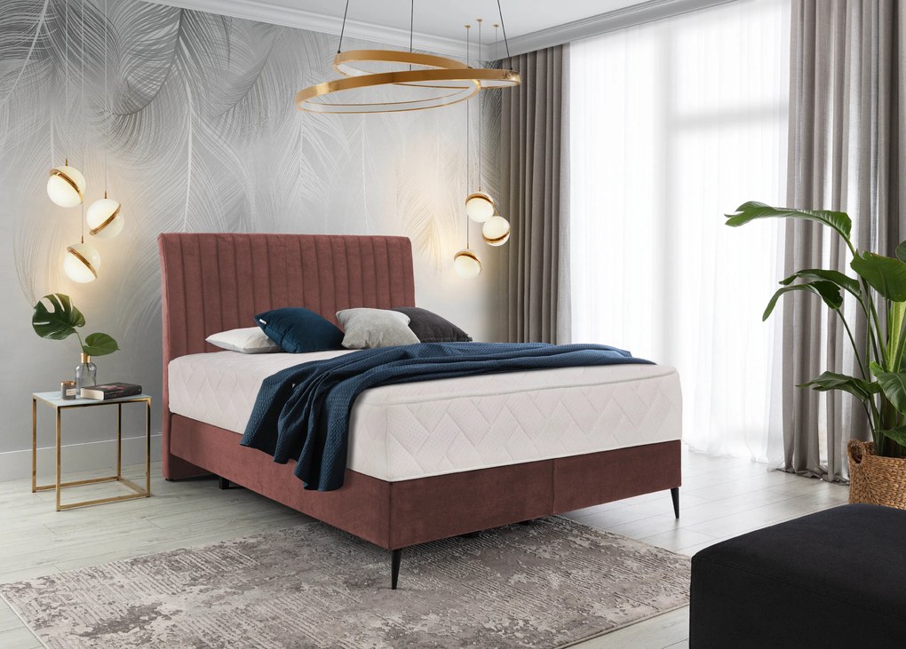 Blanca boxspring postel 180x200 Materiál / Dekor: Nube 6