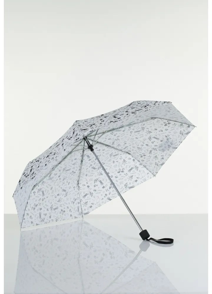 Skládací deštník Moomin Garden white 100cm, Lasessor Finsko Bílá
