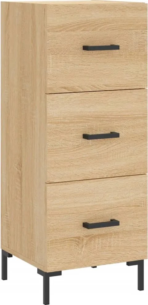 Skříň highboard dub sonoma 34,5 x 34 x 180 cm kompozitní dřevo 3200196