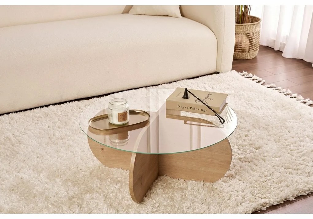 Konferenční stolek Aeris Sapphire Oak