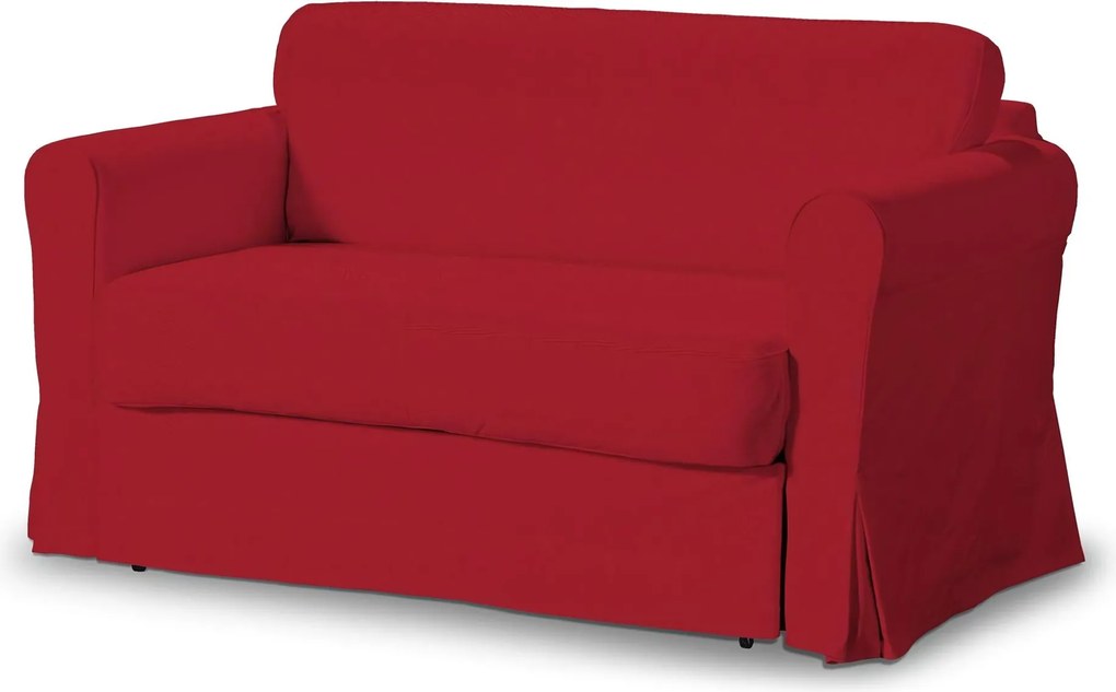 Potah na pohovku IKEA  Hagalund barva červená látka pletený vzor