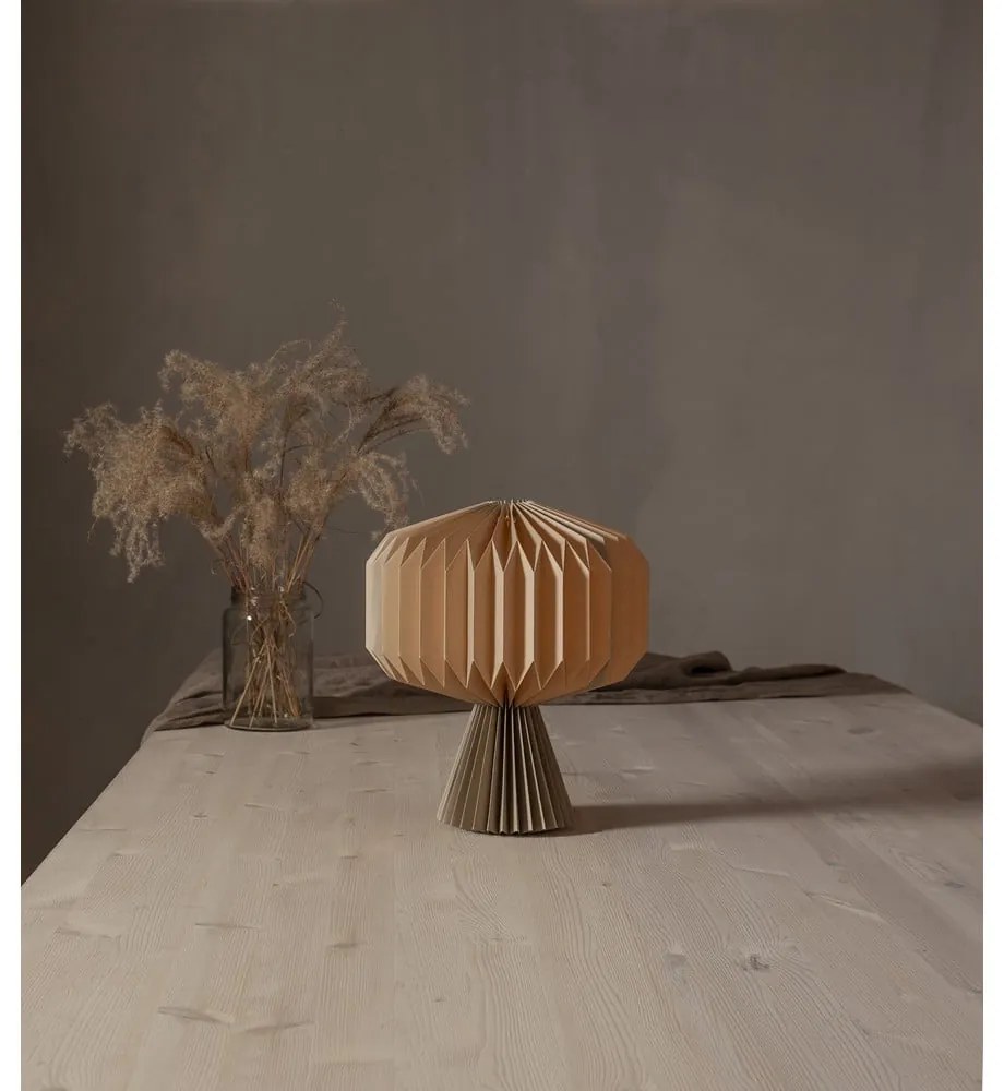 Světle hnědé papírové stínidlo ø 30 cm Honeycomb – Star Trading