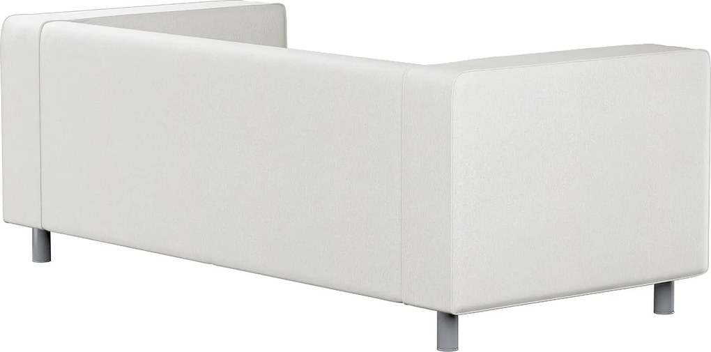 Potah na pohovku IKEA Klippan 2-místná barva krémová látka pletený vzor