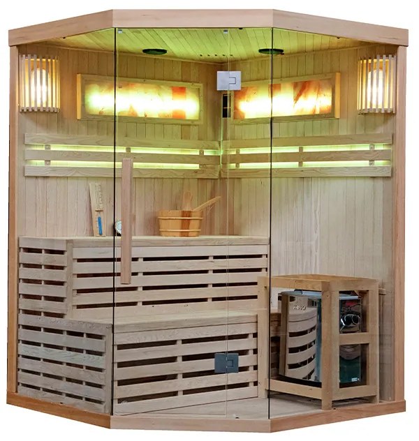 BPS-koupelny Finská sauna Relax  150x150, 4-5 osob