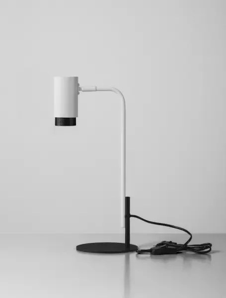 Designová stolní lampa Nessi Bílá