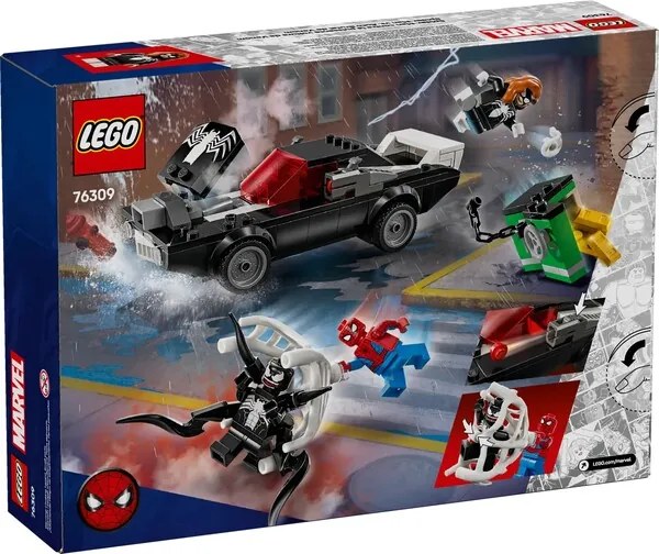 LEGO® Marvel 76309 Spider-Man vs. Venomův výkonný sporťák