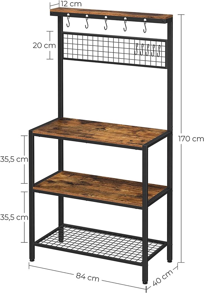 Kuchyňský regál KKS17BX