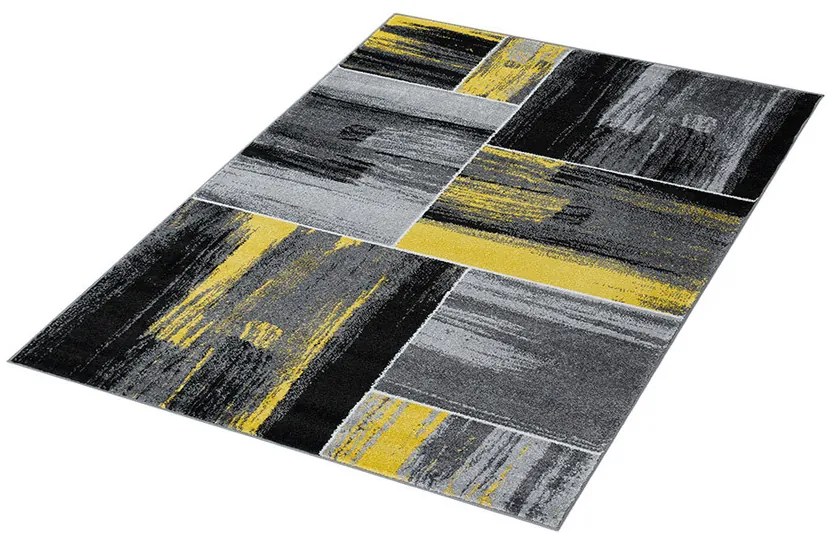 Ayyildiz, Kusový koberec Lima 1350 yellow, 120x170, šedá, kancelář