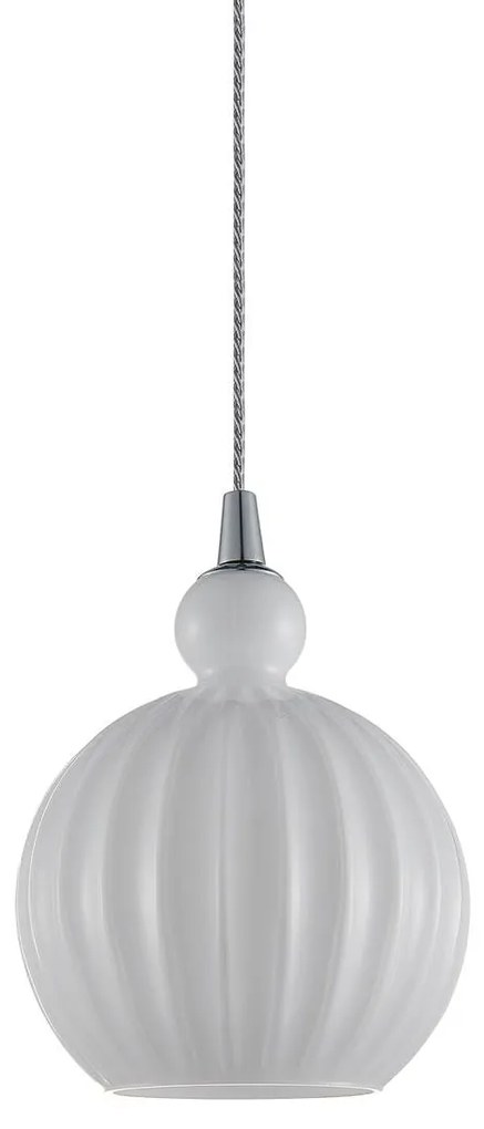 Závěsné moderní osvětlení BIRON, 15cm, čiré Italux Biron PND-8744-1S-OP