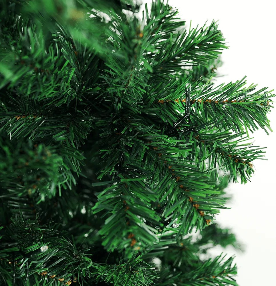 Vánoční stromek se světýlky, zelená, 180 cm, LED450, CHRISTMAS TYP 5
