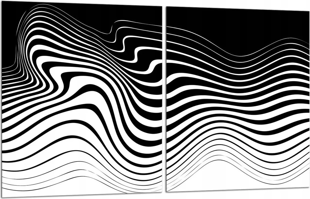 2x Ochranná Skleněná Deska Na Sporák 40x52 Módní Kuchyně Tvrzené Sklo 7