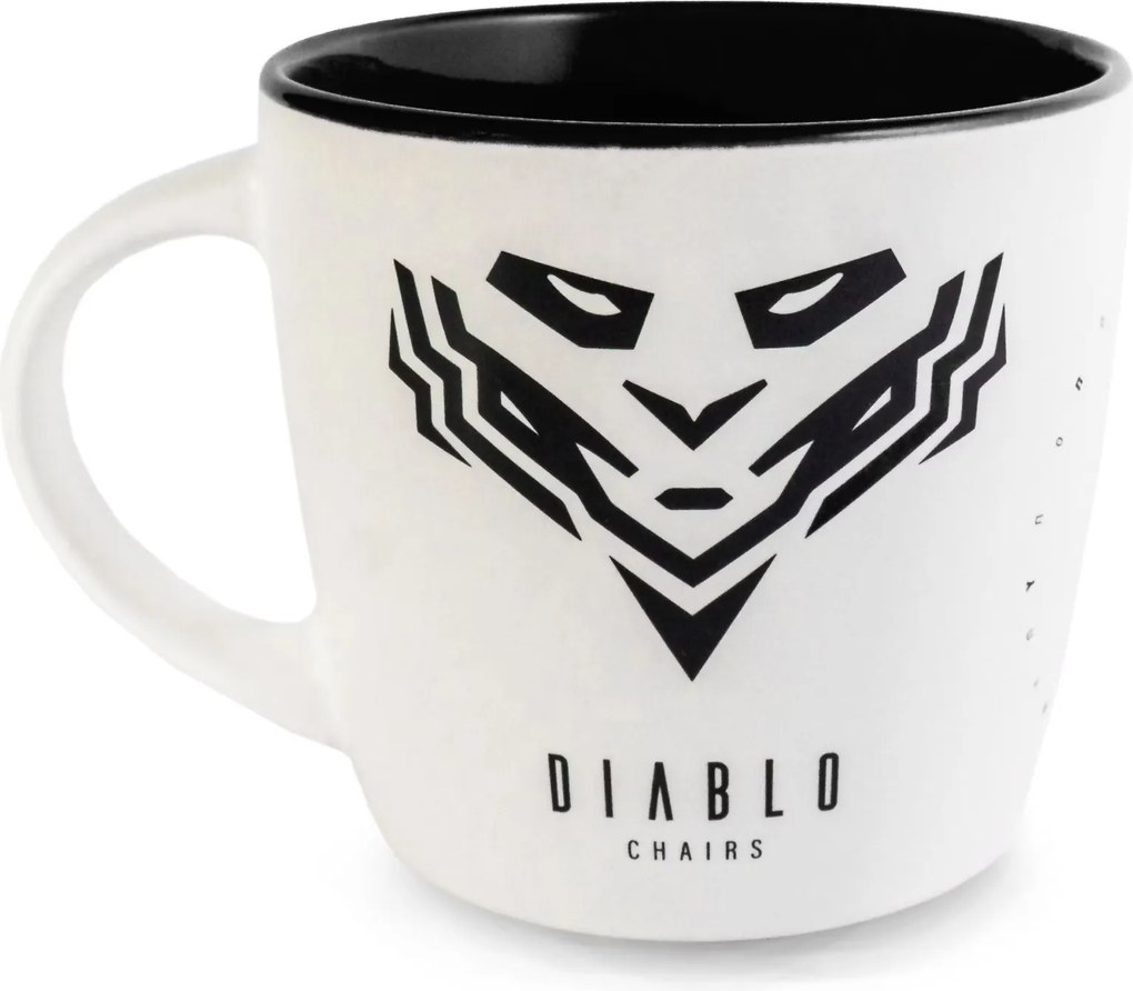 Hrnek Diablo Chairs bílo/černá