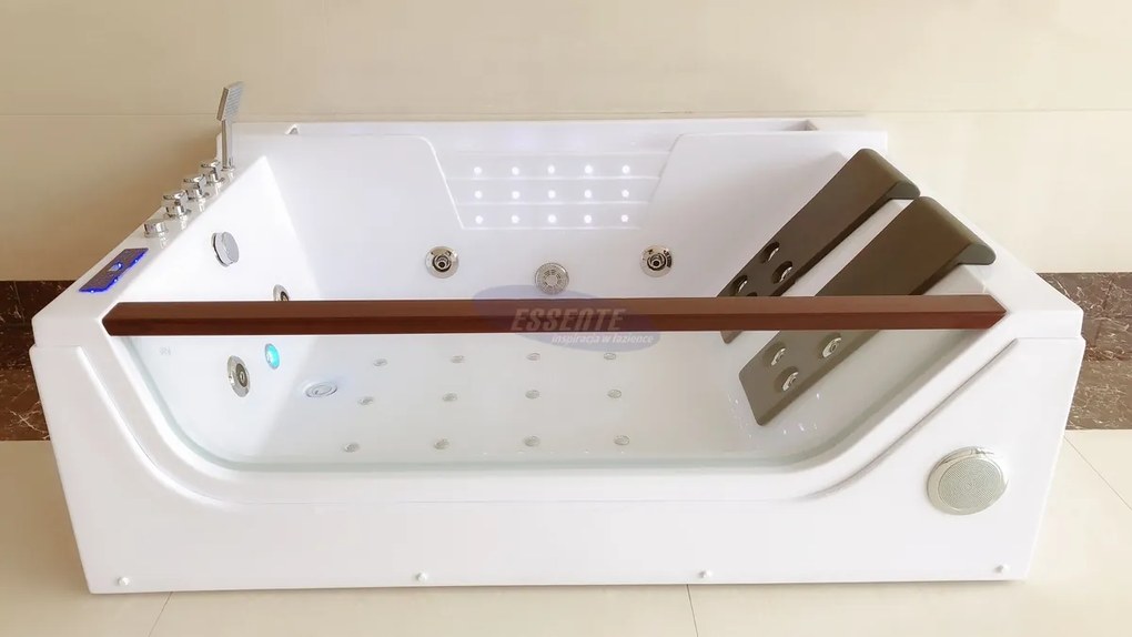 Hydromasážní vana Essente Castylia SGM-KL9210 180 × 120 cm pro dvě osoby