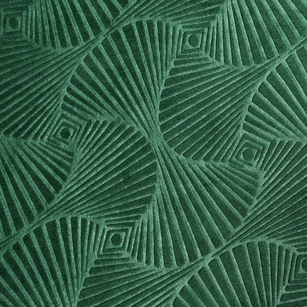 ZATEMŇOVACÍ ZÁVĚS NA KROUŽCÍCH ELLEN 140X250 CM ZELENÁ