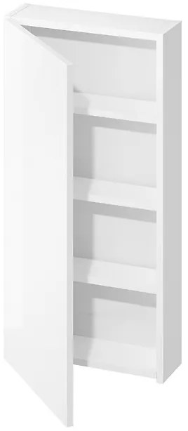 Cersanit City, závěsná skříňka 60x14x80 cm, bílá lesklá, S584-021-DSM