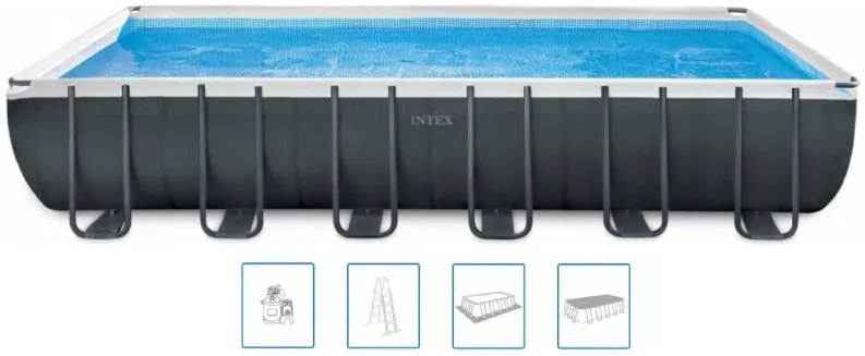 INTEX ULTRA XTR RECTANGULAR FRAME POOLS Bazén 975 x 488 x132cm s pískovou filtrací 26378NP