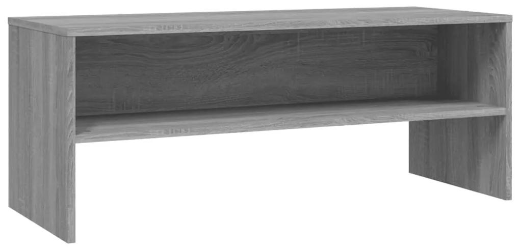 TV skříňka šedá sonoma 100 x 40 x 40 cm kompozitní dřevo