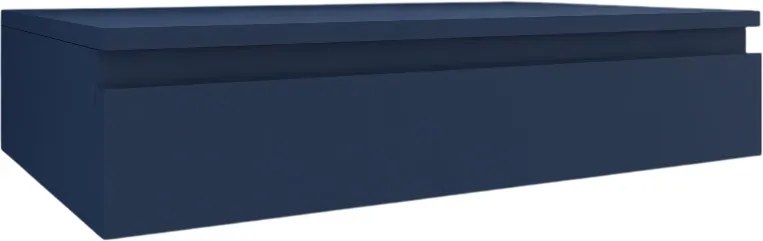 Konzolový Stolek Modern tmavě modrá navy blue 80x20x15, mělká skříňka