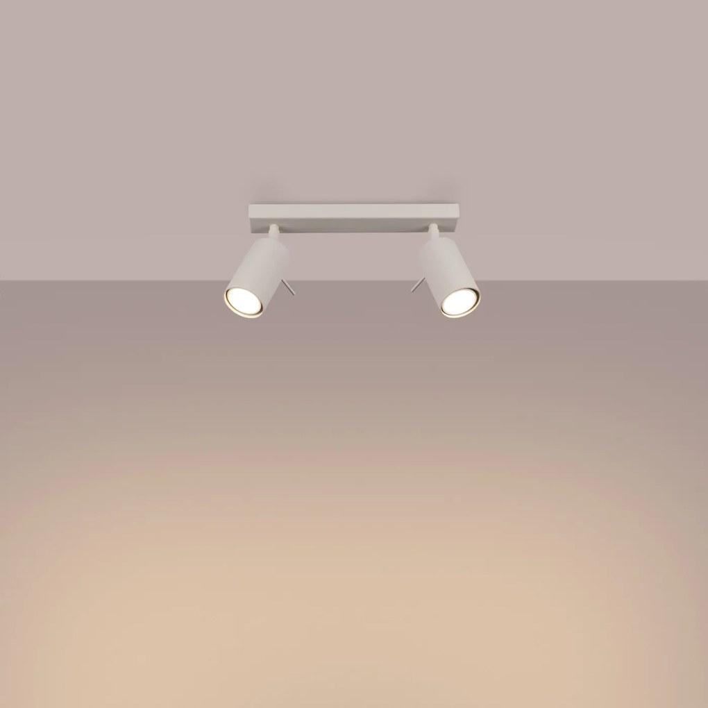 Sollux Lighting Stropní svítidlo RING 2 béžové
