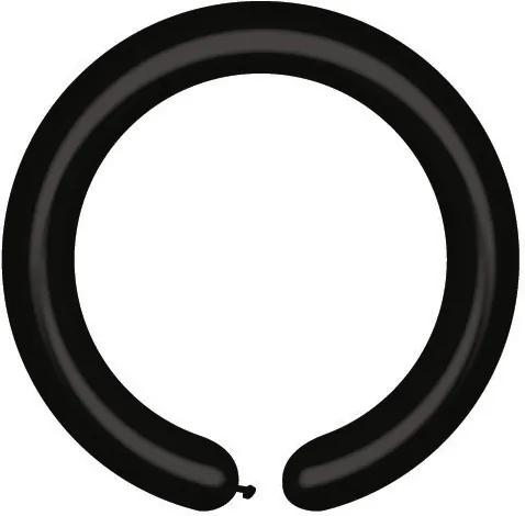 Modelovací balónky – STANDARDNÍ – pastelová černá, 100 ks