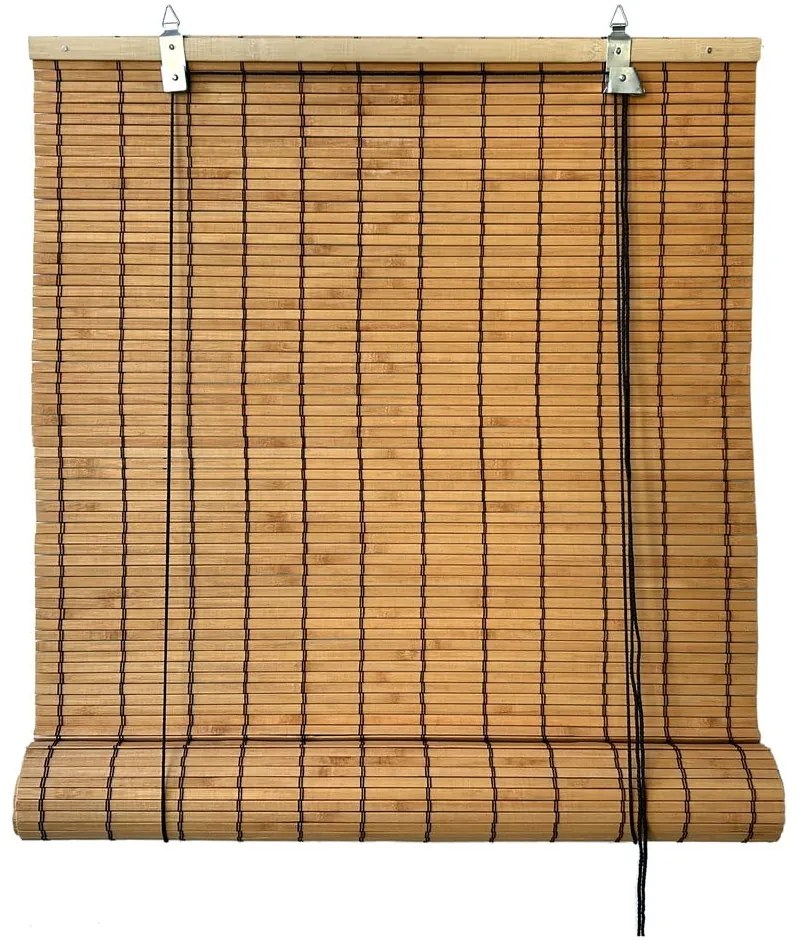 Oranžová bambusová roleta 60x160 cm Zeva – Gardinia