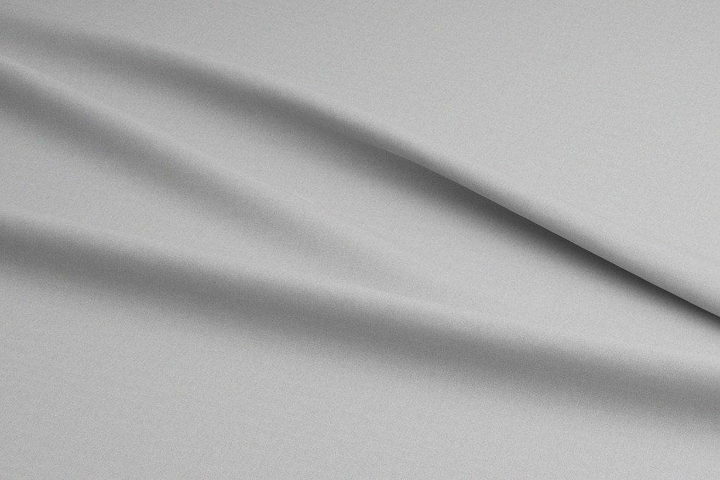 Bavlněné povlečení Jednobarevné - světle šedé Velikost: 140 x 200 + 70 x 90