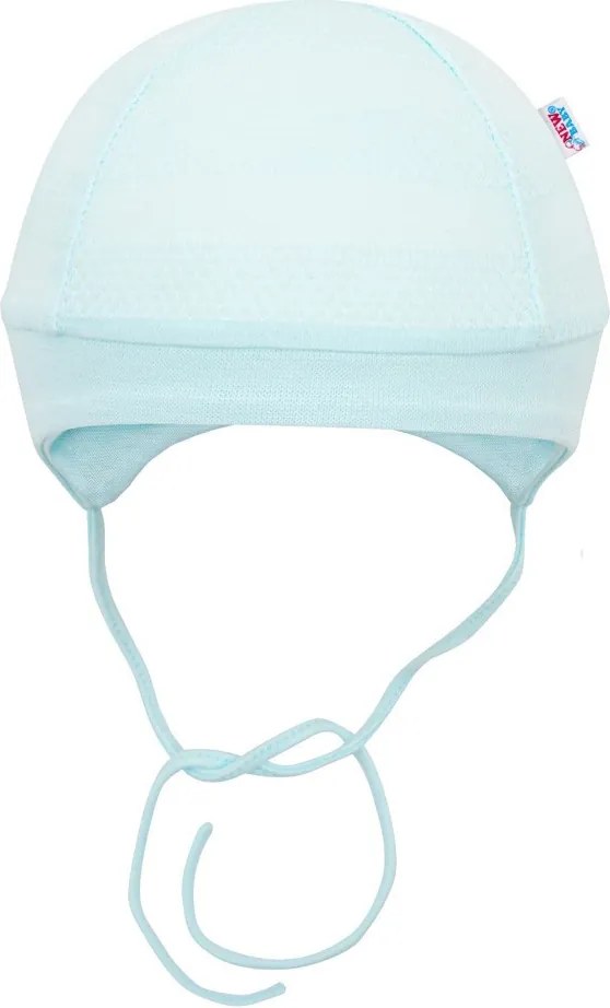 Kojenecká soupravička do porodnice New Baby Sweet Bear modrá, vel. 56 (0-3m)