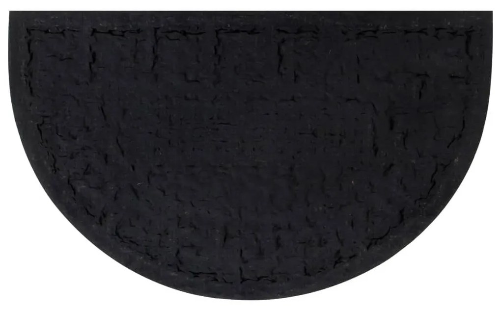 Rohožka Před Dveře Půlkruhová 45 X 75 Cm Guma A Kokosové Vlákno