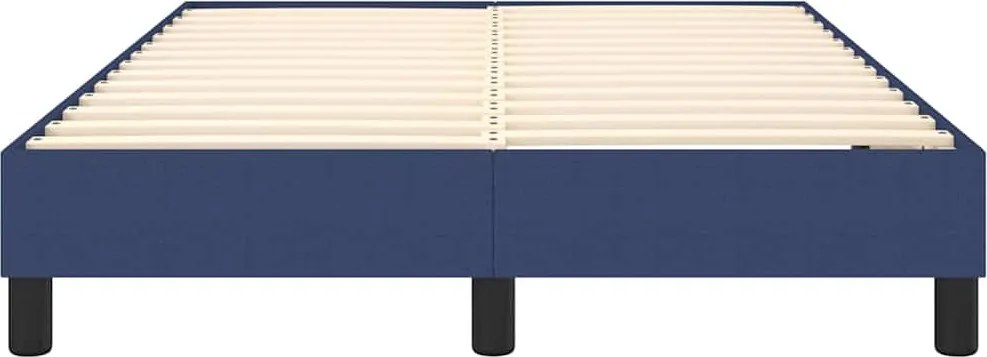 Rám postele s boxspringem modrá 120x200 cm textil 3120506