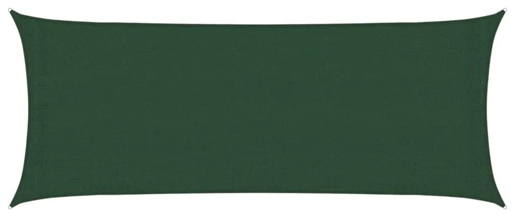 Plachta proti slunci 160 g/m² tmavě zelená 2 x 5 m HDPE 311451