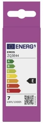 Emos lighting LED žárovka Classic svíčka / E14 / 6,5 W (60 W) / 806 lm / studená bílá 1525731111