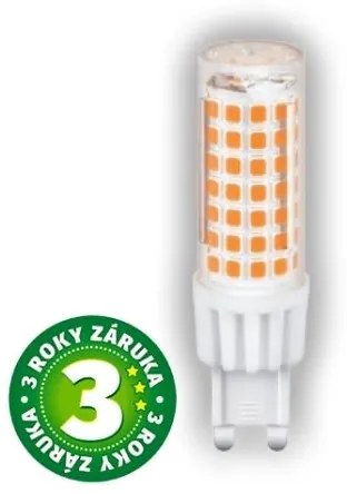 Akce 3+1: Prémiová LED žárovka G9 7W 800lm, studená, ekv. 60W, 3 roky