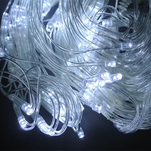 Vánoční světelný řetěz 100 LED 9m bílá světýlka