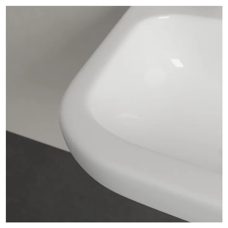 Villeroy & Boch ARCHITECTURA - Umyvadlo, 550x470x180 mm, bez přepadu, bílá alpin CeramicPlus 418856R1