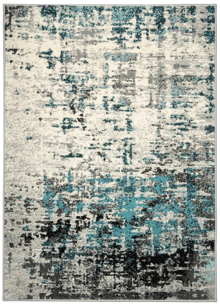 Alfa Carpets  Kusový koberec Beton blue - 190x280 cm