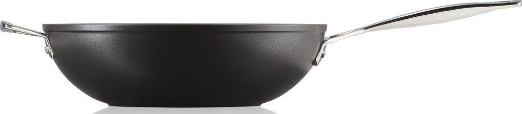 Wok Le Creuset nepřilnavý hliník s držadlem 30 cm