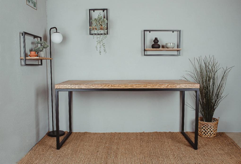 Wudboys Pracovní stůl KAROL - bez police Rozměr: 1800x400, moderní skandinávský styl
