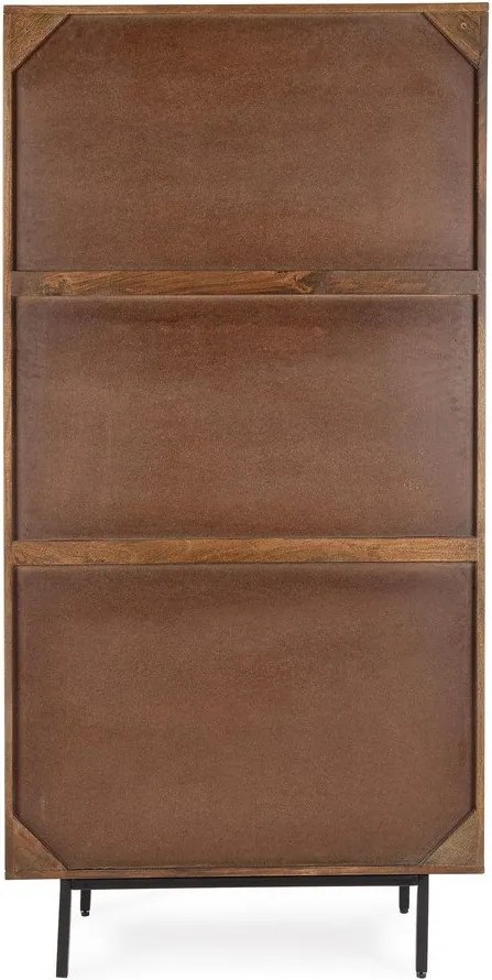 Skříň z mangového dřeva v přírodní barvě 85x170x40 cm Tadita – Bizzotto