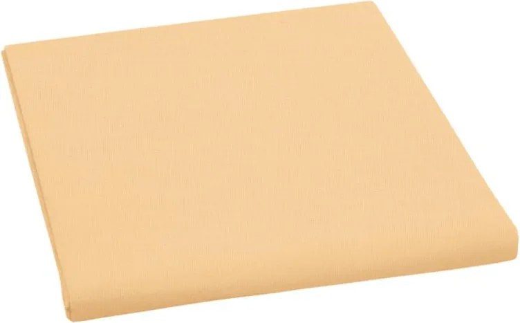 Bellatex Plátěné prostěradlo plachta Žlutá 150x230 cm