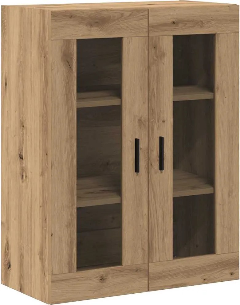 Vysoký bufet 2 ks Artisanový dub 69,5 x 34 x 180 cm 3403181