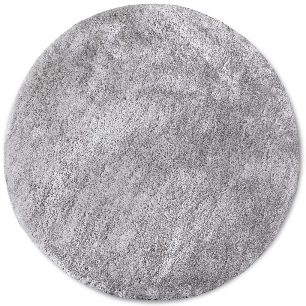Hanse Home, Kusový koberec Myk 106113 Grey kruh, 160x160 (průměr) kruh, šedá, ložnice