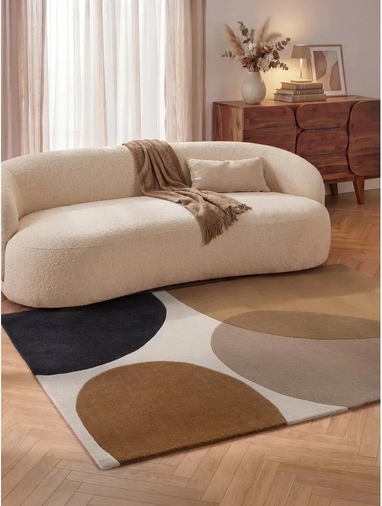 Koňakově hnědý vlněný koberec 160x230 cm Ruvia – Villeroy&Boch