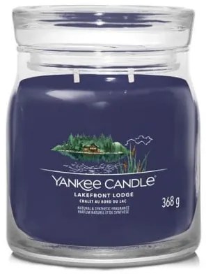 Aromatická svíčka, Yankee Candle Signature Lakefront Lodge, hoření až 50 hod