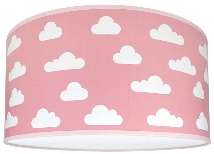 LAMPDAR Dětské stropní svítidlo CLOUDS PINK 2xE27/60W/230V růžová SA0655