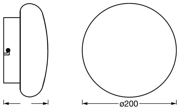 Ledvance-LED Stmívatelné koupelnové svítidlo SMART+ AQUA LED/12W/230V IP44 Wi-Fi
