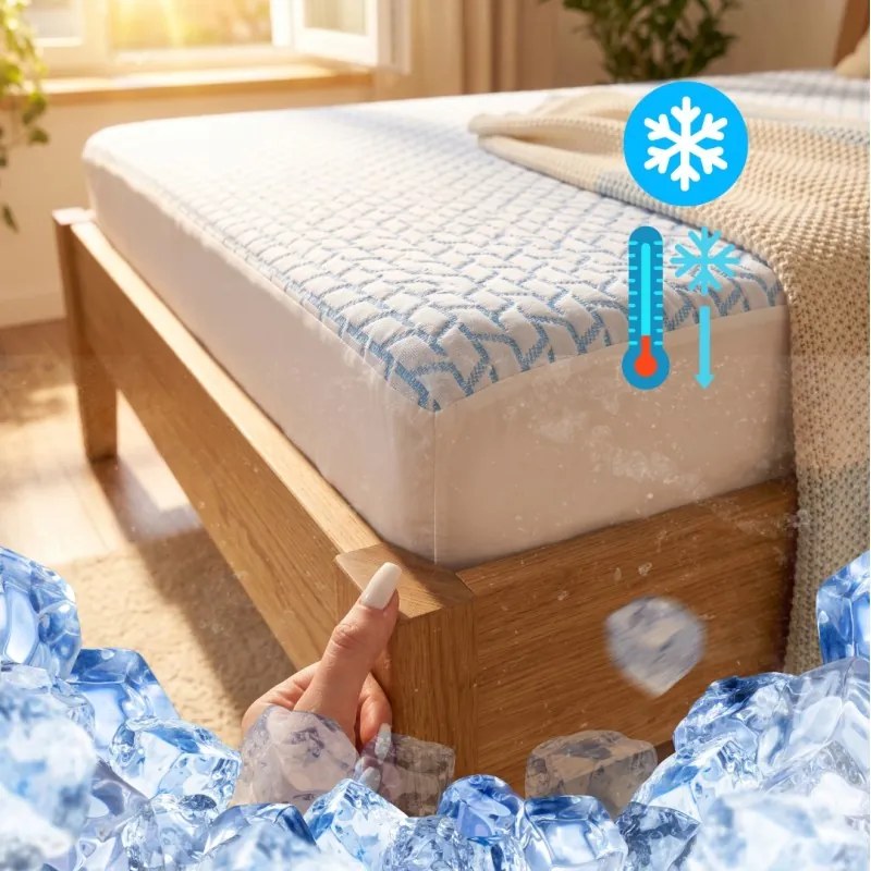 Chladivá plachta IceFresh Comfort s gumičkou po obvodu EMI, Plachta 90x200