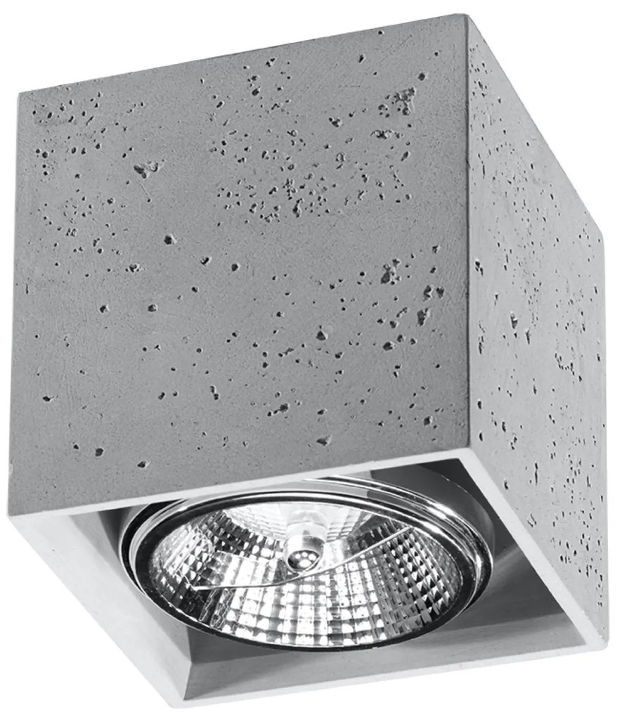 Sollux Lighting Stropní svítidlo VALDE beton