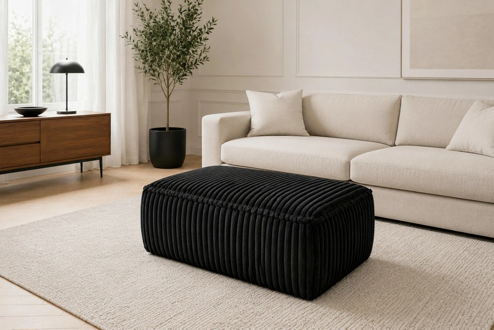 XXXLutz TABURET, textil, kompozitní dřevo, 105/43/65 cm MID.YOU - Taburety - 000694009628